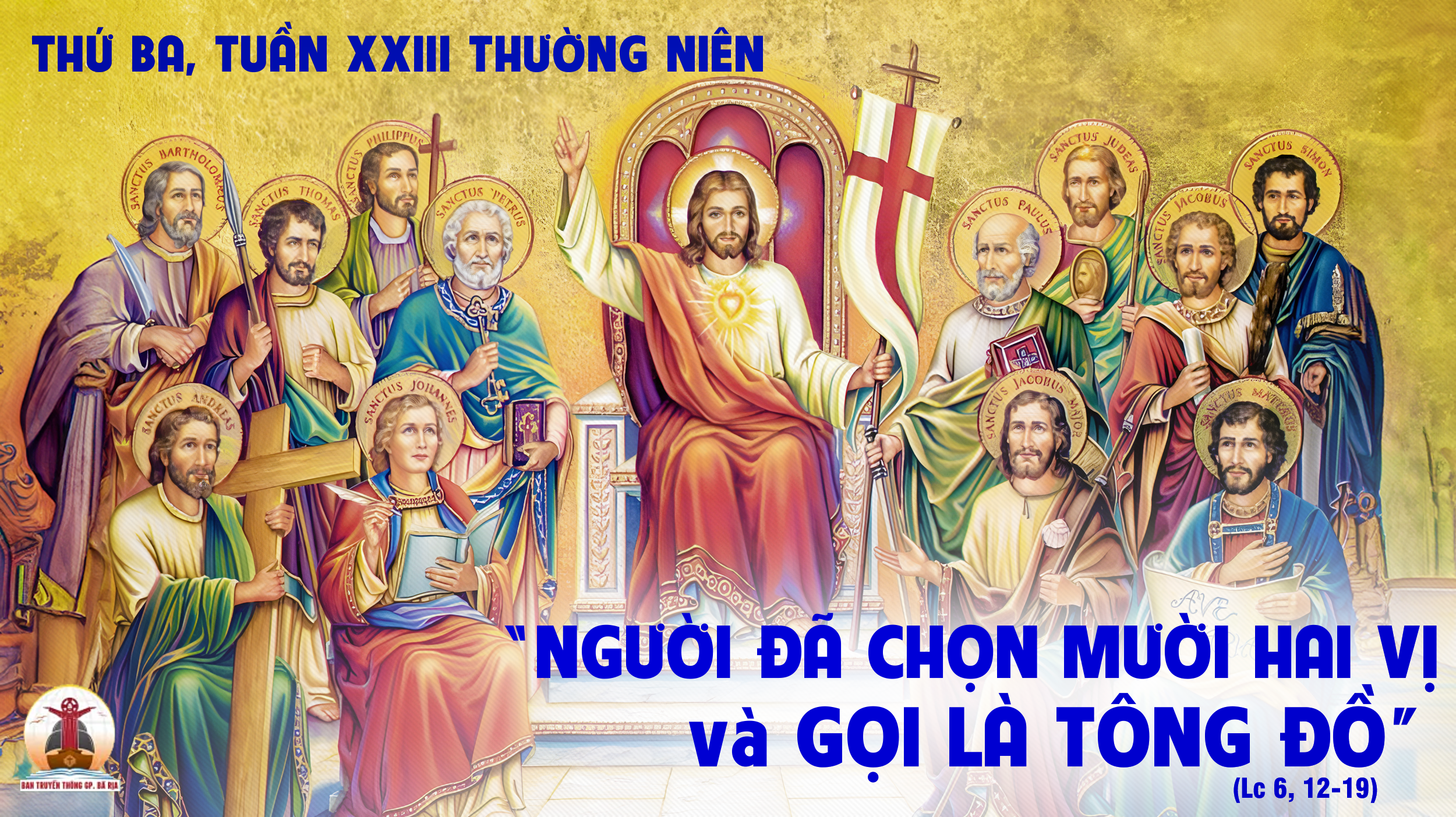 09.09.2025 – Thứ Ba Tuần XXIII Thường Niên | Giáo Phận Bà Rịa